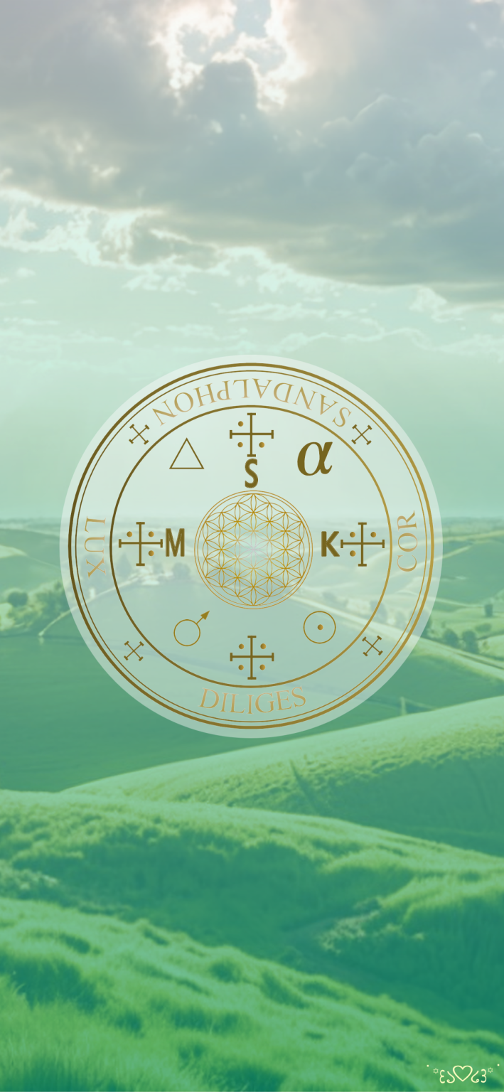 Archangel Summoning Chart / Archangels, Sandalphon-大天使サンダルフォン召喚図 ...