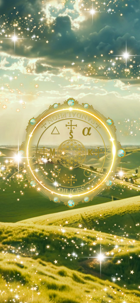 Archangel Summoning Chart / Archangels, Sandalphon-大天使サンダルフォン召喚図 ...